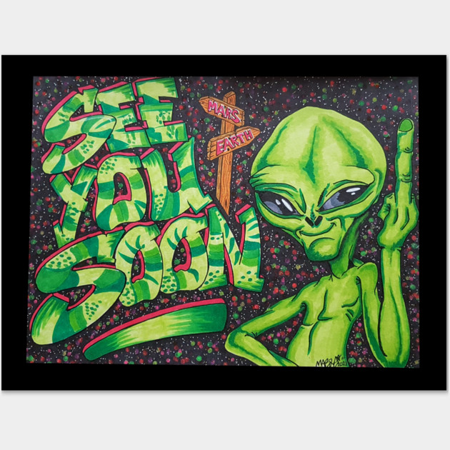 alien art ideas