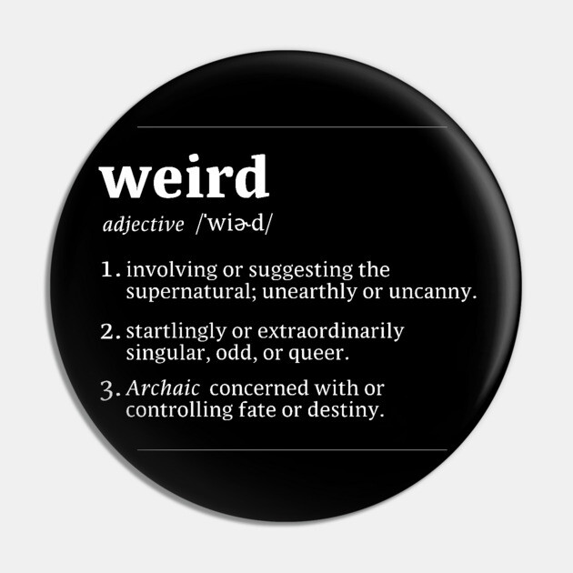 weird wierd difference