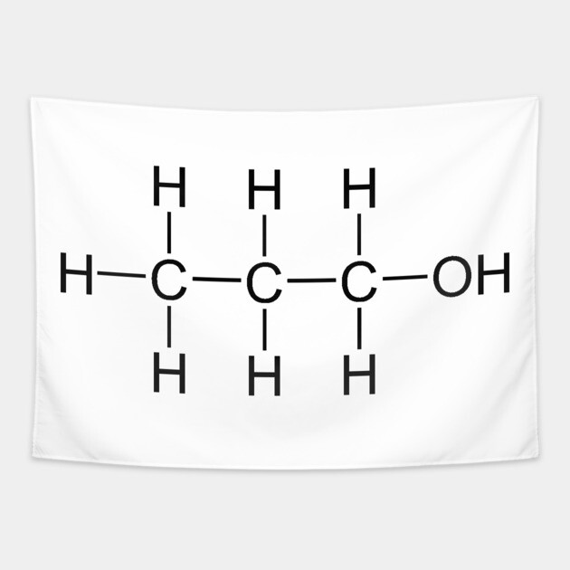 structural formula c3h7oh