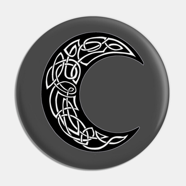 celtic moon design