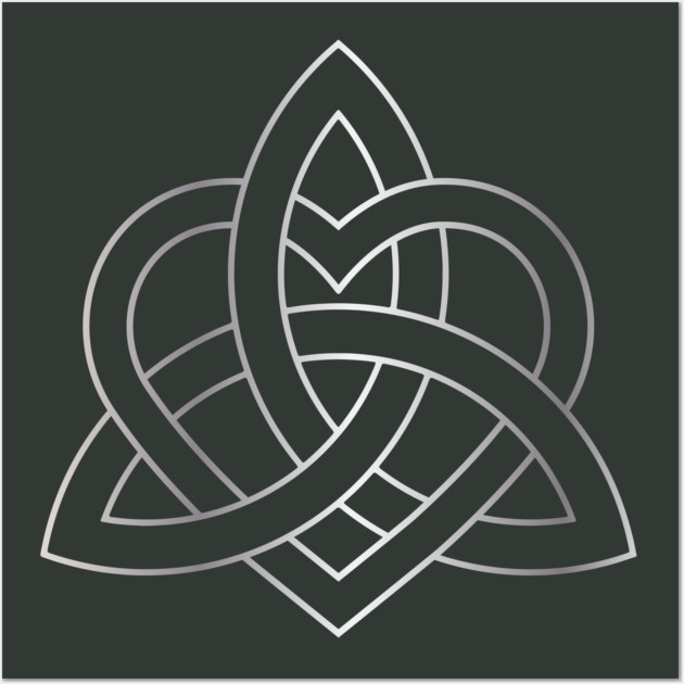 celtic trinity knot heart