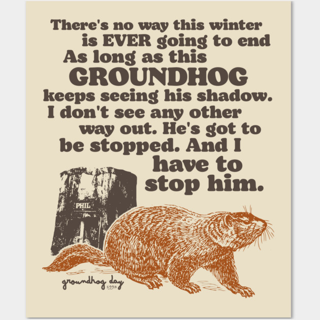 groundhog day poster