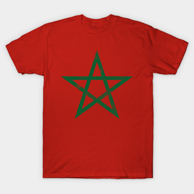 morocco flag star