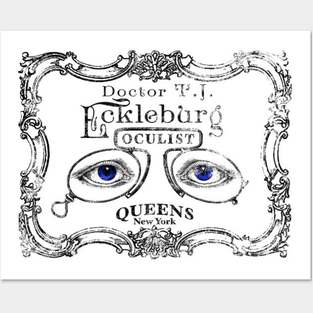 owl eyes drawing great gatsby