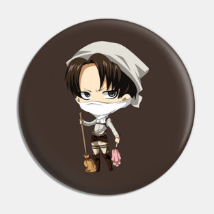 levi chibi cleaning