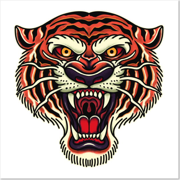 old tiger head
