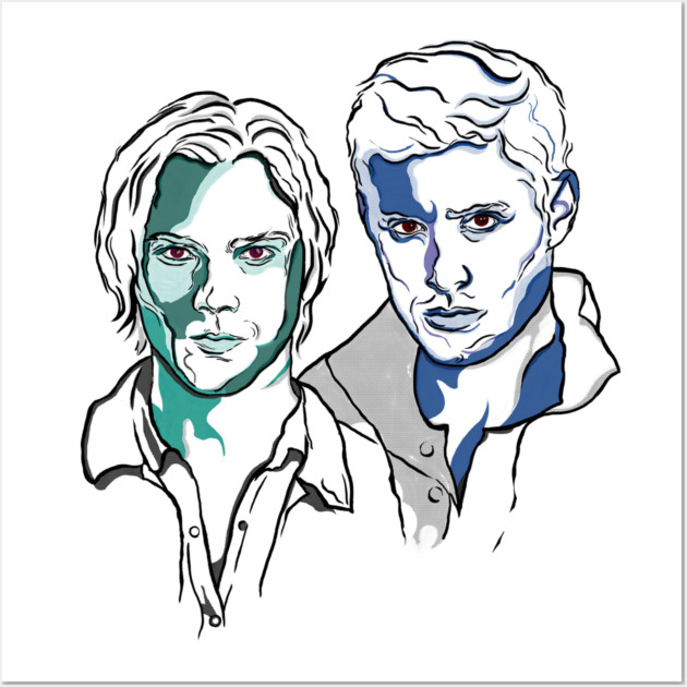 supernatural coloring sheet