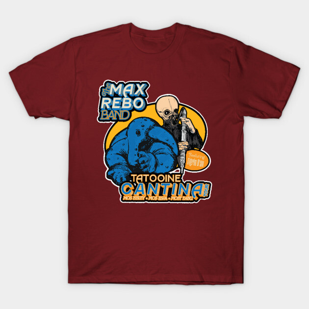 Max Rebo Band Tour - Mos Eisley - T-Shirt | TeePublic