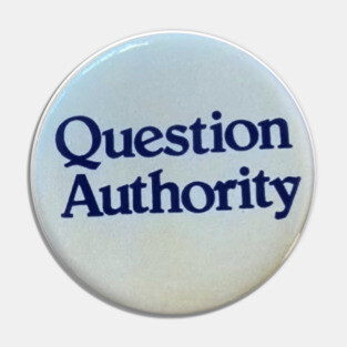 question authority button