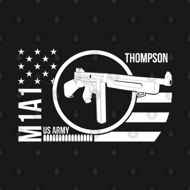 Thompson M1A1 submachine gun - Thompson - Bag | TeePublic