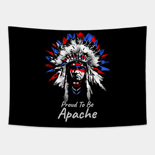 apache indian tribe flag