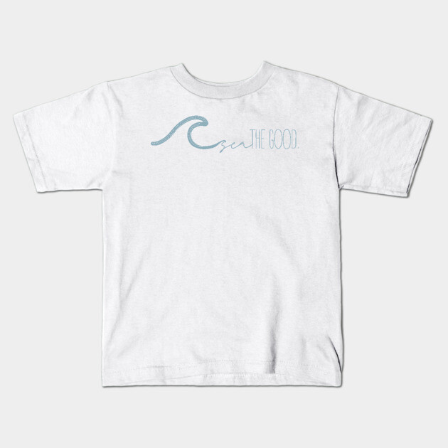 ocean waves graphic tee