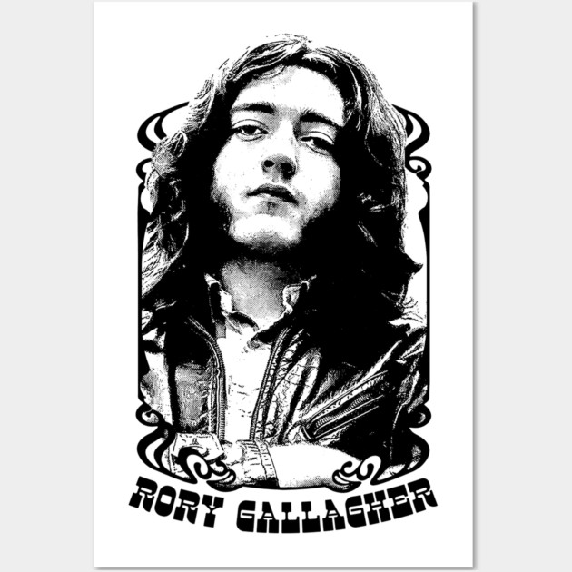 Rory Gallagher / Vintage Look Fanart Design - Rory Gallagher - Posters ...