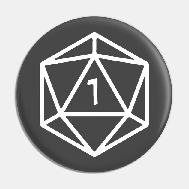 d20 icon white