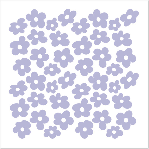 light purple flower pattern