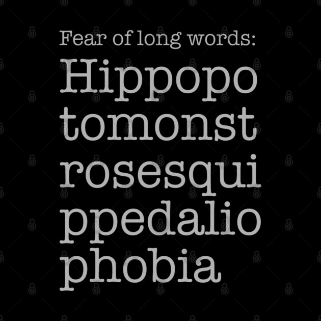 weird phobia words