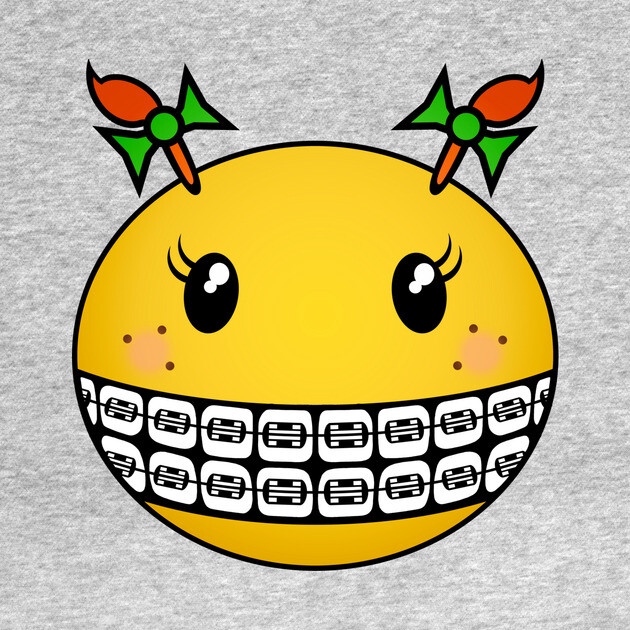 braces smiley face