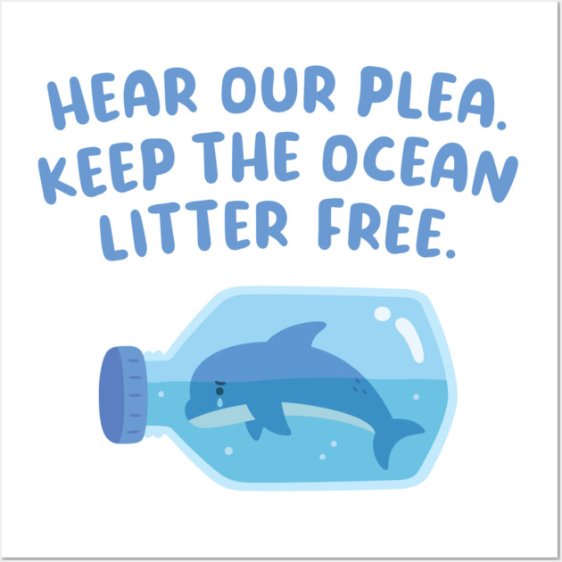 litter poster to colour