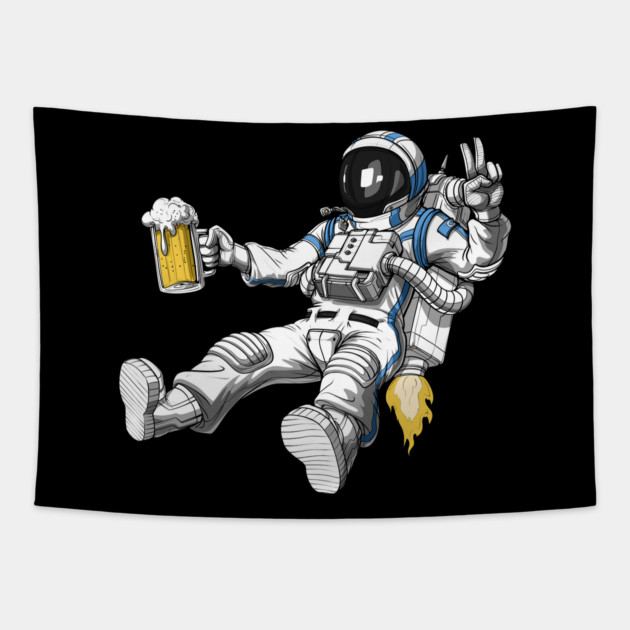 astronaut drinking