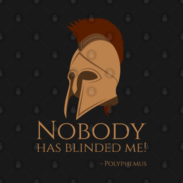 Nobody has blinded me! - Polyphemus - Ancient Greek Mythology - Greek ...