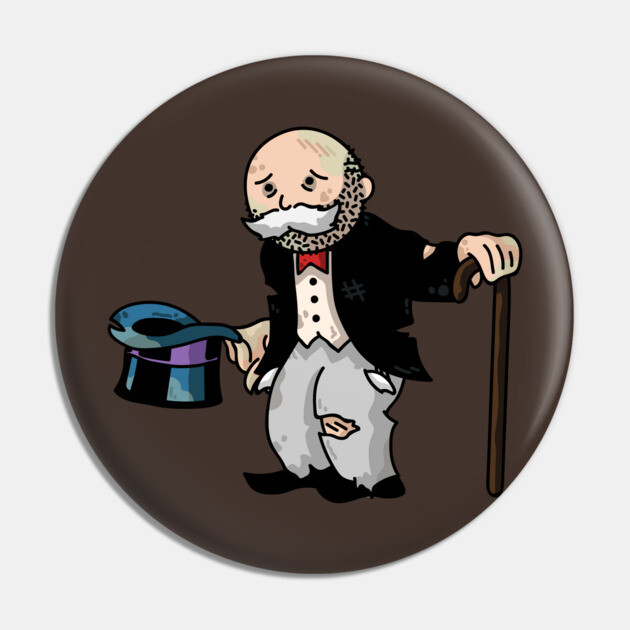 empty pockets monopoly man