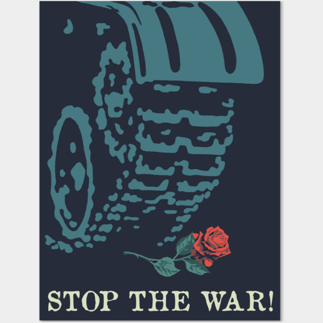 stop the war poster