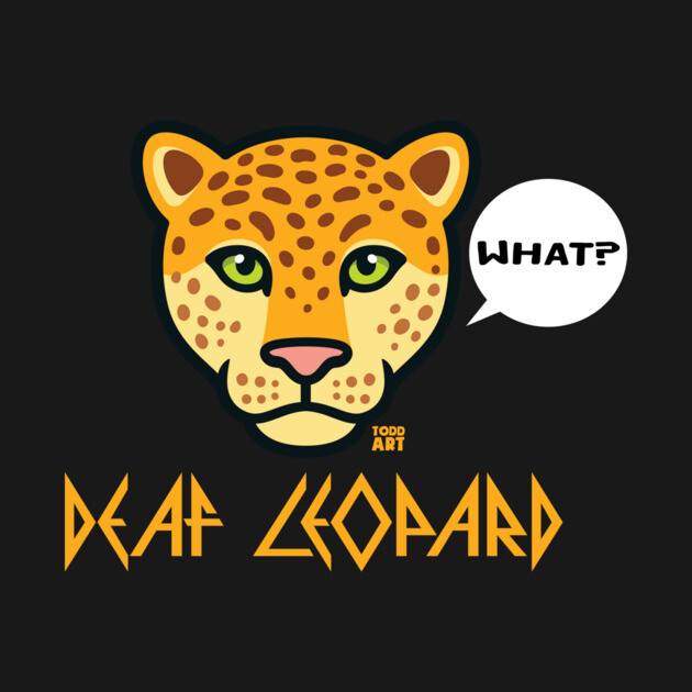 def leppard logo leopard