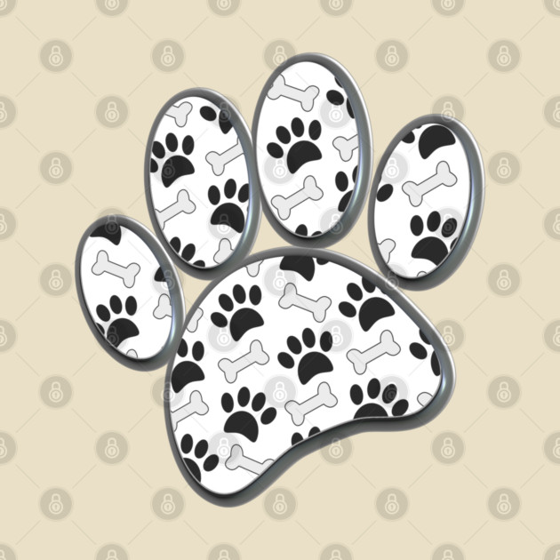 cute dog bone pattern