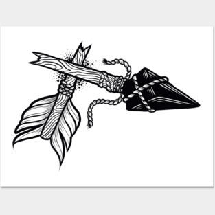 broken arrow drawing