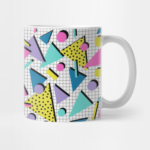 80s pattern cup