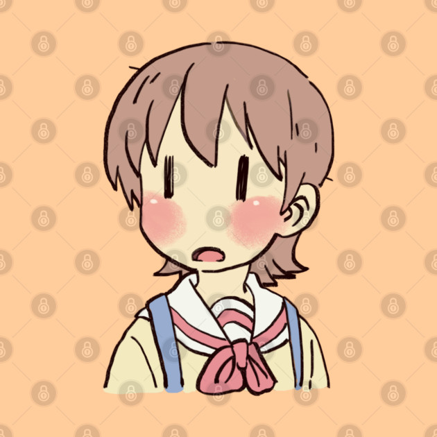 nichijou faces