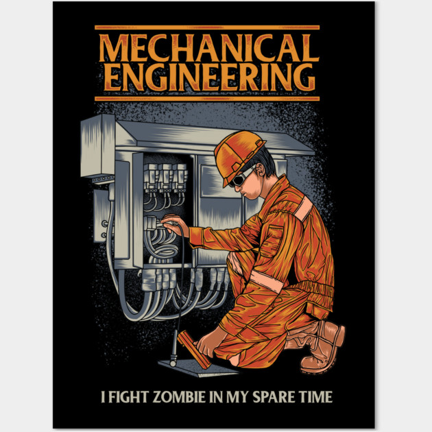 mechanical engineering wall art