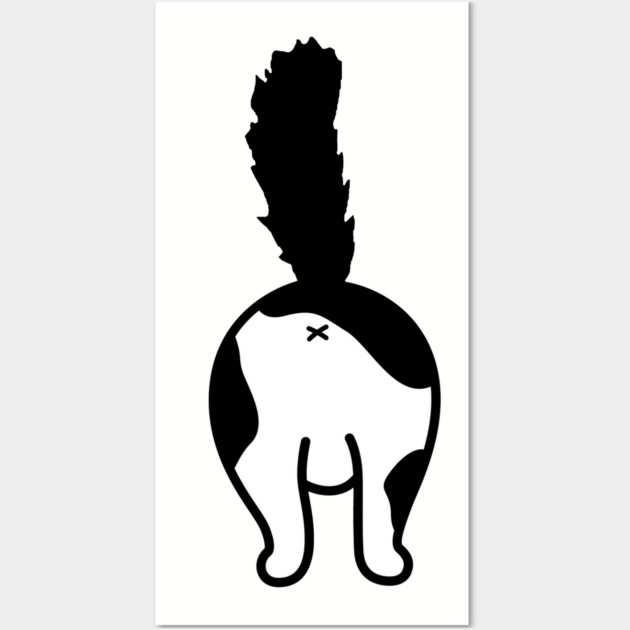 cat butt drawing