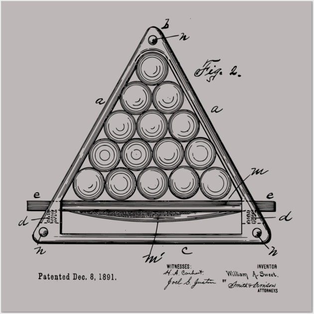 8 ball pool rack pattern