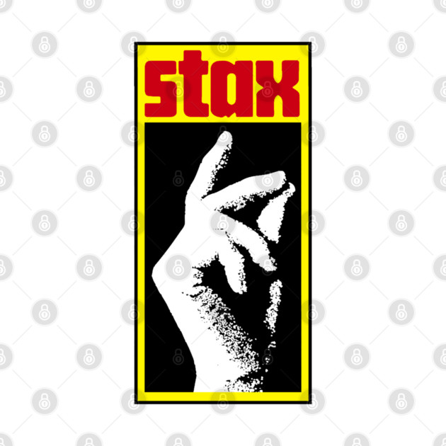 stax hand finger - Stax - T-Shirt | TeePublic