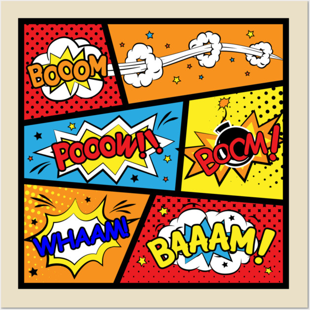 boom comic style