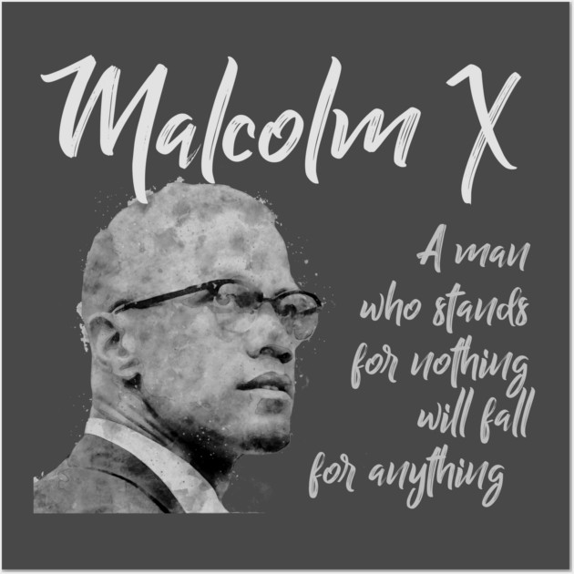 malcolm x bubble letters
