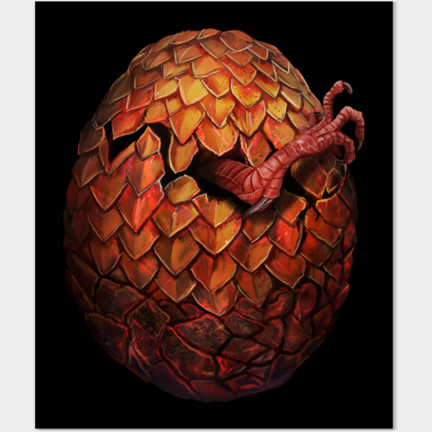 red dragon egg