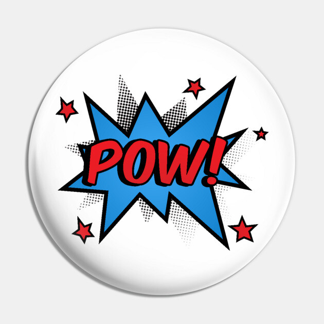 pow comic sign