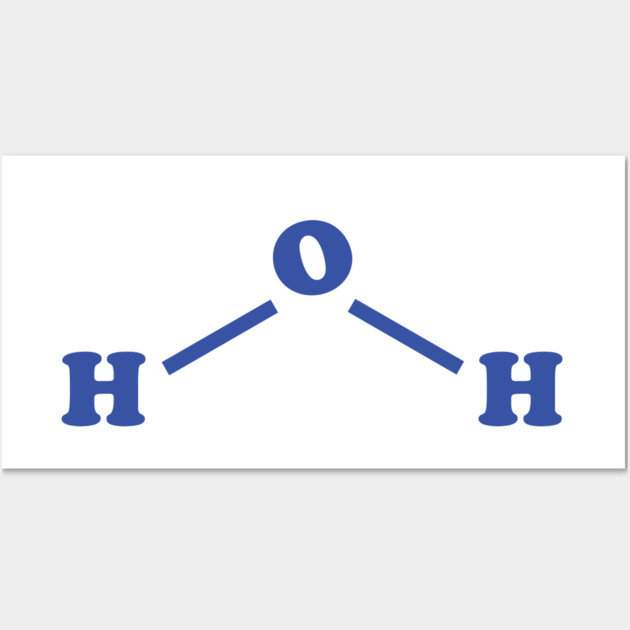 h2o structural formula