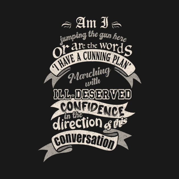 blackadder font word