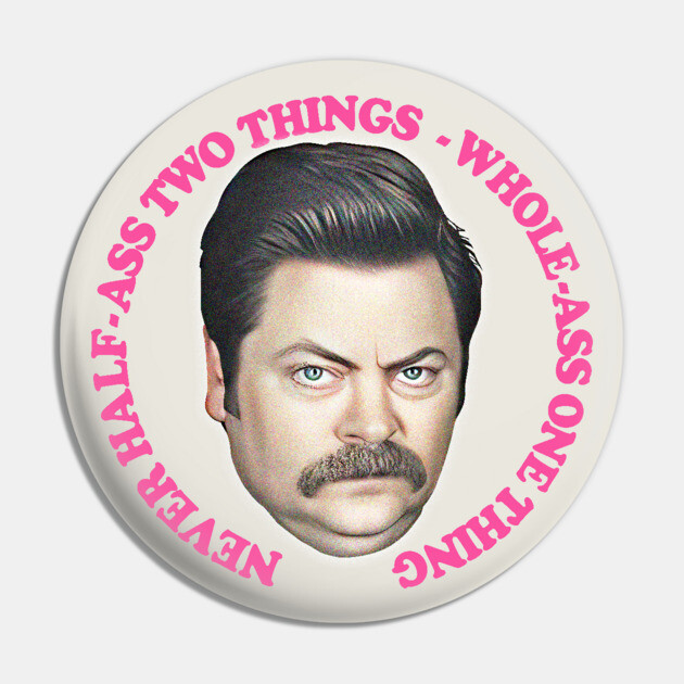 ron swanson face
