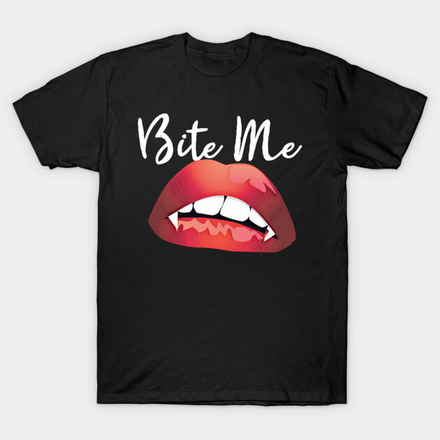 bite me vampire fangs