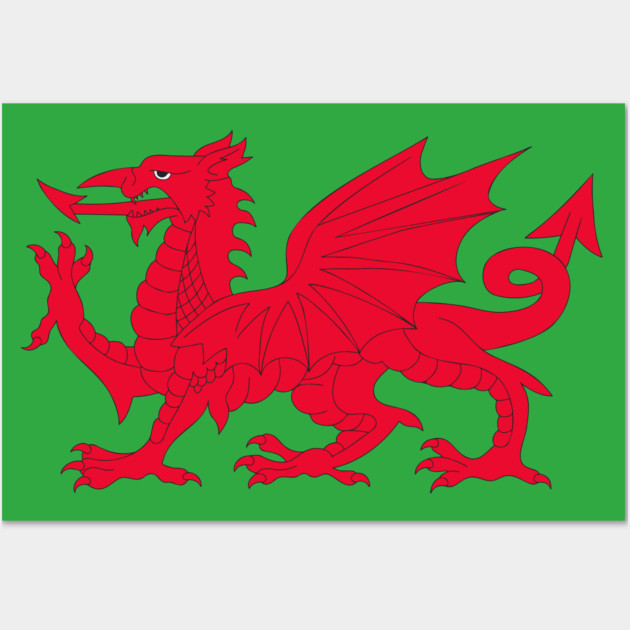 Cadwaladr the Red Dragon - Medieval Age - Posters and Art Prints ...