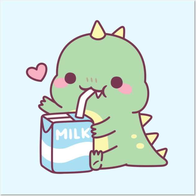 did baby dinosaurs drink milk