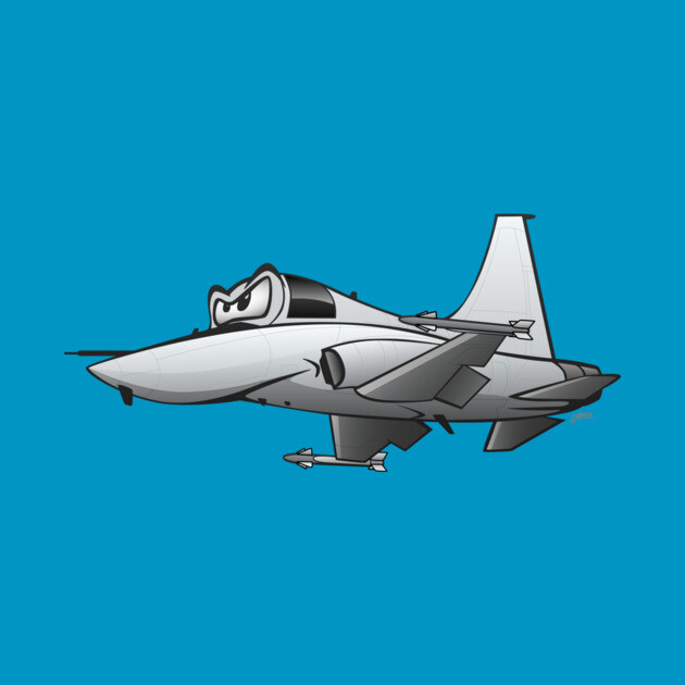 fighter jet cartoon