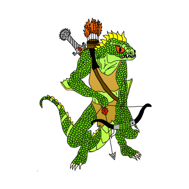 lizardman warrior