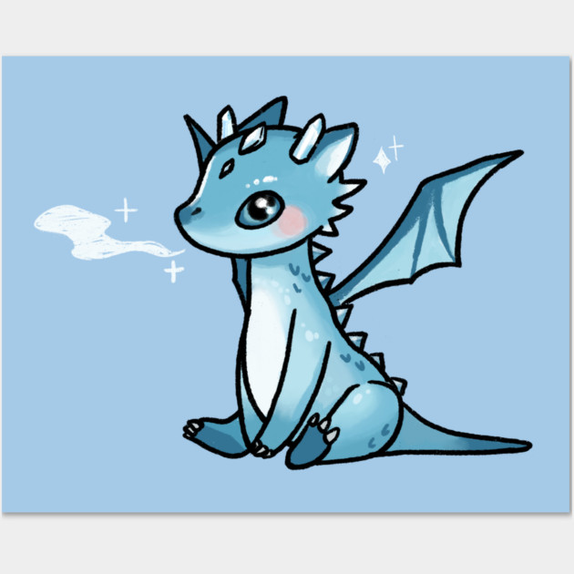 ice dragon printable