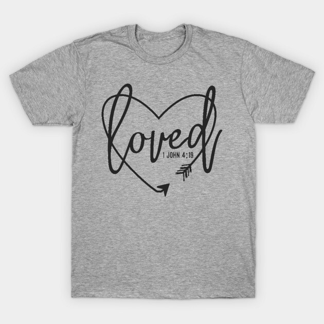 arrow heart loved - Arrow Heart Loved - T-Shirt | TeePublic