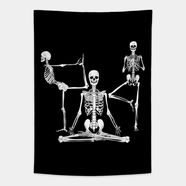 skeleton yoga dance
